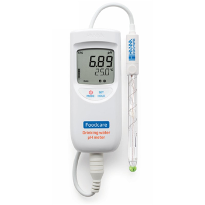 HI 99192Dは導電率の低い水（不純物/イオンが少ない）用のpH電極を備えた防水型のポータブルpH/℃計です。 低導電率水のpH測定では「測定値が安定しづらい」「反応速度が遅い」などがありますが、 本器は特殊なpH電極によりそれらの問題...