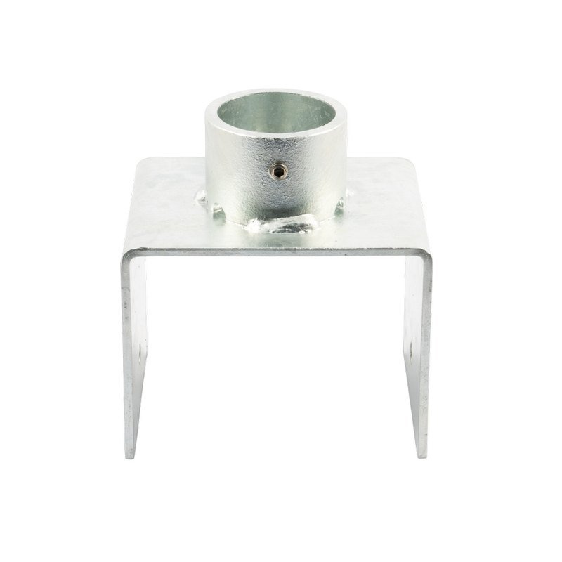 材質：SS400 表面処理：溶融亜鉛メッキ※1 止めビス：ステンレスビス(M8-8mm)※2 締付金具：R-4(4mm)　L型棒レンチ ※1溶融亜鉛鍍金は大変錆に強い材質ですが、環境や状況により錆が発生する可能性もございますので、定期的な点...