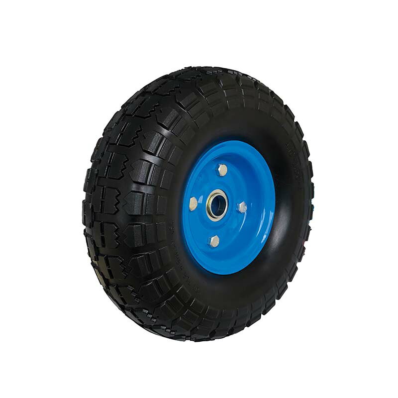 ハウスカー用の替えタイヤです。 型　番：SR1009S サイズ：穴径20mm×穴幅55mm 車輪径：10インチ 種　類：スチールホイル、ノーパンクタイヤ 入　数：10本 類似商品はこちらハウスカー用替タイヤ ノーパンクタイヤ オレン20,7...