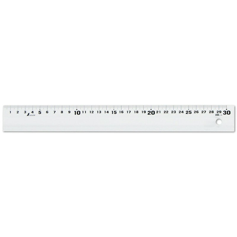 特長 ●大きく鮮明な目盛数字を採用しました。 ●軽くて錆びず、丈夫です。 ●スベリ止付は裏面にスポンジが貼り付けてあり、軽い力で定規を押さえられます。 ●危険防止壁がカッター面より高く、カッターの刃が滑っても乗り越えにくい形状になっています...