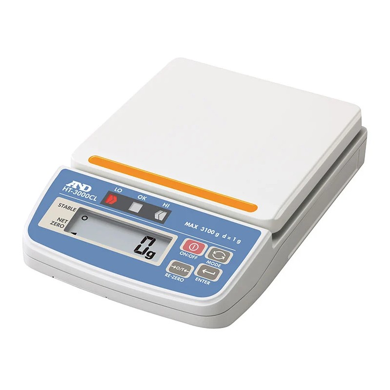 A&Dのコンパレータライト付きデジタルはかり(HT5000CL-JA)です。 ◆仕様 ひょう量：5100g 最小表示：1g 農業/産業に パック詰め作業 (少ない・適量・多い)、 同じ「重さ」を入れる作業に便利 出荷時の商品選別に(果物の大...