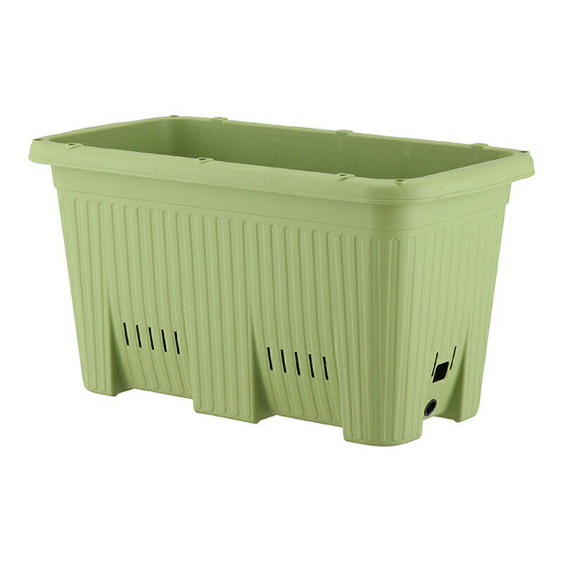 サイズ(mm) 600x324x324 貯水機能付きなので留守がちな方など、植物の水涸れ防止に効果的です。また、空気の流通をよくするサイドスリットや持ち運びに便利な取っ手付き。底面給水機能を使用されない場合は、止水・排水穴のポリ栓を取り外し...