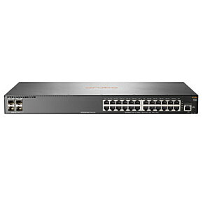 HPE Aruba Networking 2930F 24G 4SFP Switch 詳細スペック タイプL3ボックス型管理スイッチ 標準ポート数24 通信速度10M/100M/1000M SNMP機能ありSNMPマネージャー AUTO-M...