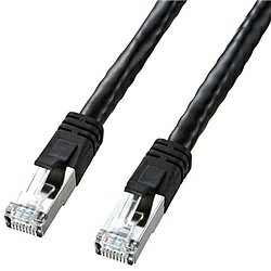 PoE CAT6LANケーブル（5m・ブラック） 詳細スペック 長さ5m 結線ストレート全結線 色ブラック 端子RJ-45スリムコネクタ付き(高性能アルタネート方式)、ラッチカバー付き 規格カテゴリ6(1000BASE-TX)、エンハンスド...