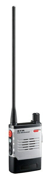 特定小電力トランシーバー 多機能キーモデル ロングアンテナ仕様 グレー ●ワンタッチ表示切替多機能付多機能キーモデル　●通信範囲が広いロングアンテナ仕様　●混信時自動でチャンネル変更するテレポート機能　●クラス最大の700mW高音質・大音量...