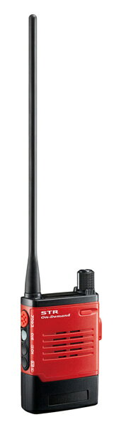 特定小電力トランシーバー 多機能キーモデル ロングアンテナ仕様 レッド ●ワンタッチ表示切替多機能付多機能キーモデル　●通信範囲が広いロングアンテナ仕様　●混信時自動でチャンネル変更するテレポート機能　●クラス最大の700mW高音質・大音量...