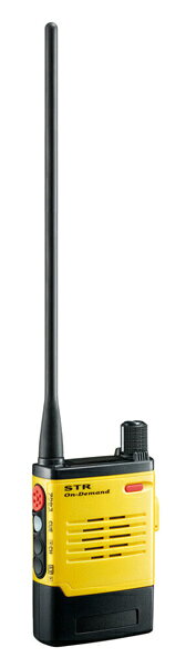 特定小電力トランシーバー 多機能キーモデル ロングアンテナ仕様 イエロー ●ワンタッチ表示切替多機能付多機能キーモデル　●通信範囲が広いロングアンテナ仕様　●混信時自動でチャンネル変更するテレポート機能　●クラス最大の700mW高音質・大音...