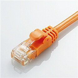 CAT6準拠 GigabitやわらかLANケーブル 3m(オレンジ) ■周波数帯域250MHzを保証する、Cat6準拠LANケーブルのやわらかタイプです。 ■ケーブルがやわらかく、取り回しがしやすいのでスッキリと配線できる“やわらかLANケ...