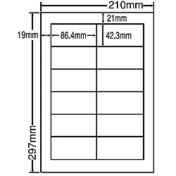 シートカットラベル A4版 12面付(1ケース500シート) 詳細スペック タイプ専用紙 サイズ(規格)A4 入数500シート/ケース 白色度80% GPN(グリーン購入ネットワーク)登録