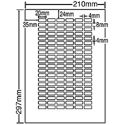 シートカットラベル A4版 120面付(1ケース500シート) 詳細スペック タイプ専用紙 サイズ(規格)A4 入数500シート/ケース 白色度80% GPN(グリーン購入ネットワーク)登録