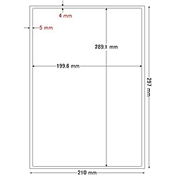 シートカットラベル A4版 1面付(1ケース500シート) 詳細スペック タイプ専用紙 サイズ(規格)A4 入数500シート/ケース 白色度80% GPN(グリーン購入ネットワーク)登録