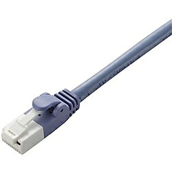 LANケーブル/CAT5E準拠/爪折れ防止/1m/ブルー ■Cat5e準拠LANケーブルのスタンダードタイプです。 ■ツメ折れ防止プロテクターと屈曲に対する耐久性が高い素材のコネクターを採用したダブル構造で、ツメが折れにくいLANケーブルで...