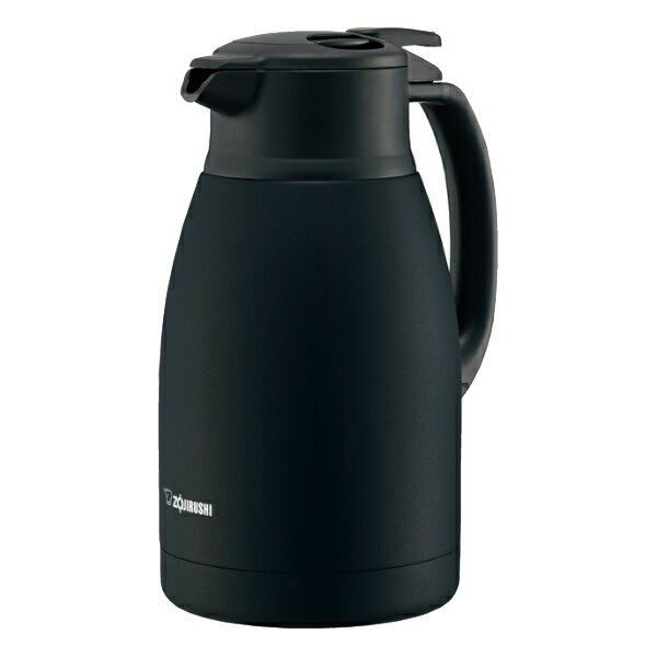 ステンレスハンドポット 1.5L マットブラック ●衝撃に強い「ステンレス製」●保温・保冷力が高い「ステンレス真空2重まほうびん」●つまむだけでカンタンに開閉できる「ラクラク開閉フタ」。ロック部をつまむだけでフタを開閉できるので、飲み物をい...