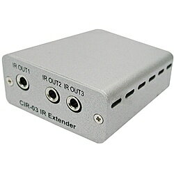 IR延長器（受信機） 専用送信機（CIR-12）と組合わせて、IR信号をCAT5eケーブルにて最大250m延長できます。 (注)当機は、単体では使用できません。 詳細スペック 電気用品安全法(本体)非対象 電気用品安全法(付属品等)適合/例...
