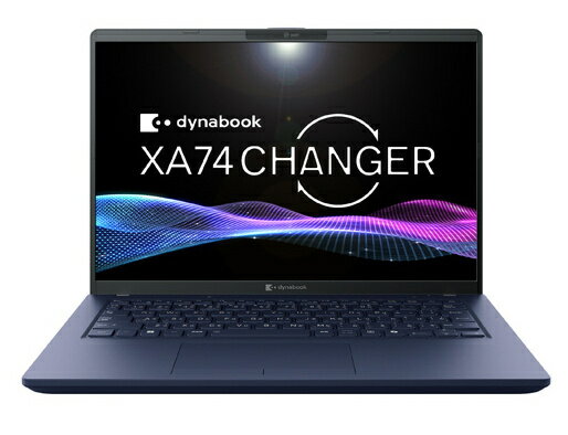 dynabook XA74/VY （AMD Ryzen5 220/16GB/SSD・256GB/ODDなし/Win11Pro 24H2/Office無/14.0型WUXGA） WUXGA/Wi-Fi 7/1000BASE/約1099g 詳細...