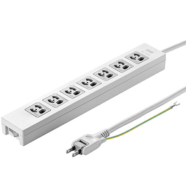 電源タップ（3P・7個口・2m）