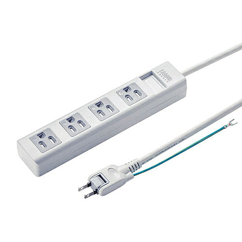 3P・4個口オートシャッター付き電源タップ（マグネット付き・2.5m） 詳細スペック 電気用品安全法(本体)適合 電気用品安全法(付属品等)付属品等無し 電気用品安全法(備考)配線器具