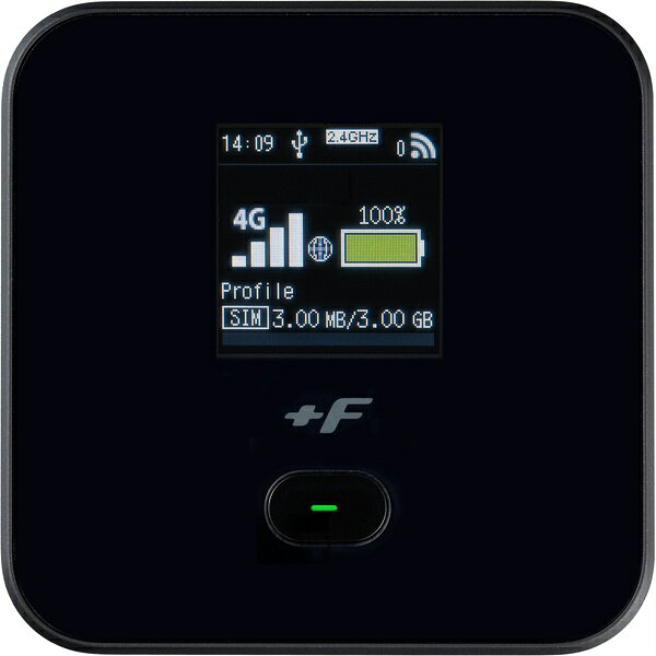 +F FS045W eSIMに対応したSIMロックフリーの4GモバイルWi-Fiルーターです。複数のプロファイルを保持・切り替えて用途に応じ柔軟に回線を使い分けることができます。欧州/北米の技適（CE/FCC）に対応し、海外の様々な国々で使...