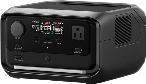 RIVER 3 Plus 定格600W、X-Boostで900Wの高出力。ワイヤレス接続の別売りのEXバッテリーで容量を最大858Wh拡張可能。GaNテクノロジーにより100W以下の電化製品の稼働時間が最大2倍。突然電力供給が途絶えても安心...