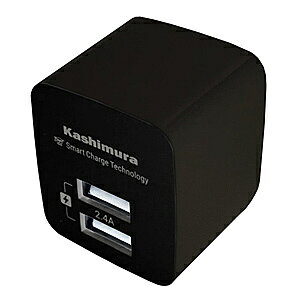AC充電器 2.4A USB×2ポート ブラック 詳細スペック 電気用品安全法(本体)適合 電気用品安全法(付属品等)付属品等無し 電気用品安全法(備考)直流電源装置