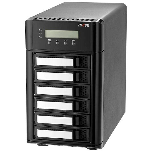 SAS/SATA対応　6ベイ外付RAIDユニット　Thunderblot5＆USB3.2 Gen2接続 Expander機能対応 詳細スペック 電気用品安全法(本体)非対象 電気用品安全法(付属品等)適合/例外承認 電気用品安全法(備考)A...
