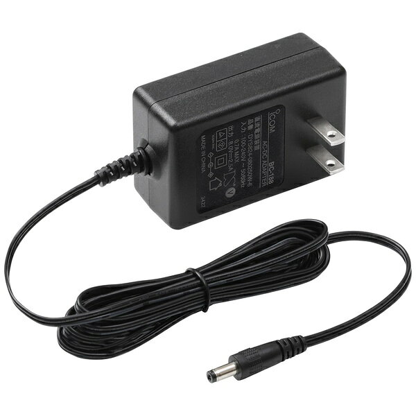 充電器用ACアダプター(BC-181用) IC-4120の連結式充電器ソケットBC-181用ACアダプタ　BC-181を5連結まで充電できます 詳細スペック 電気用品安全法(本体)適合 電気用品安全法(付属品等)付属品等無し