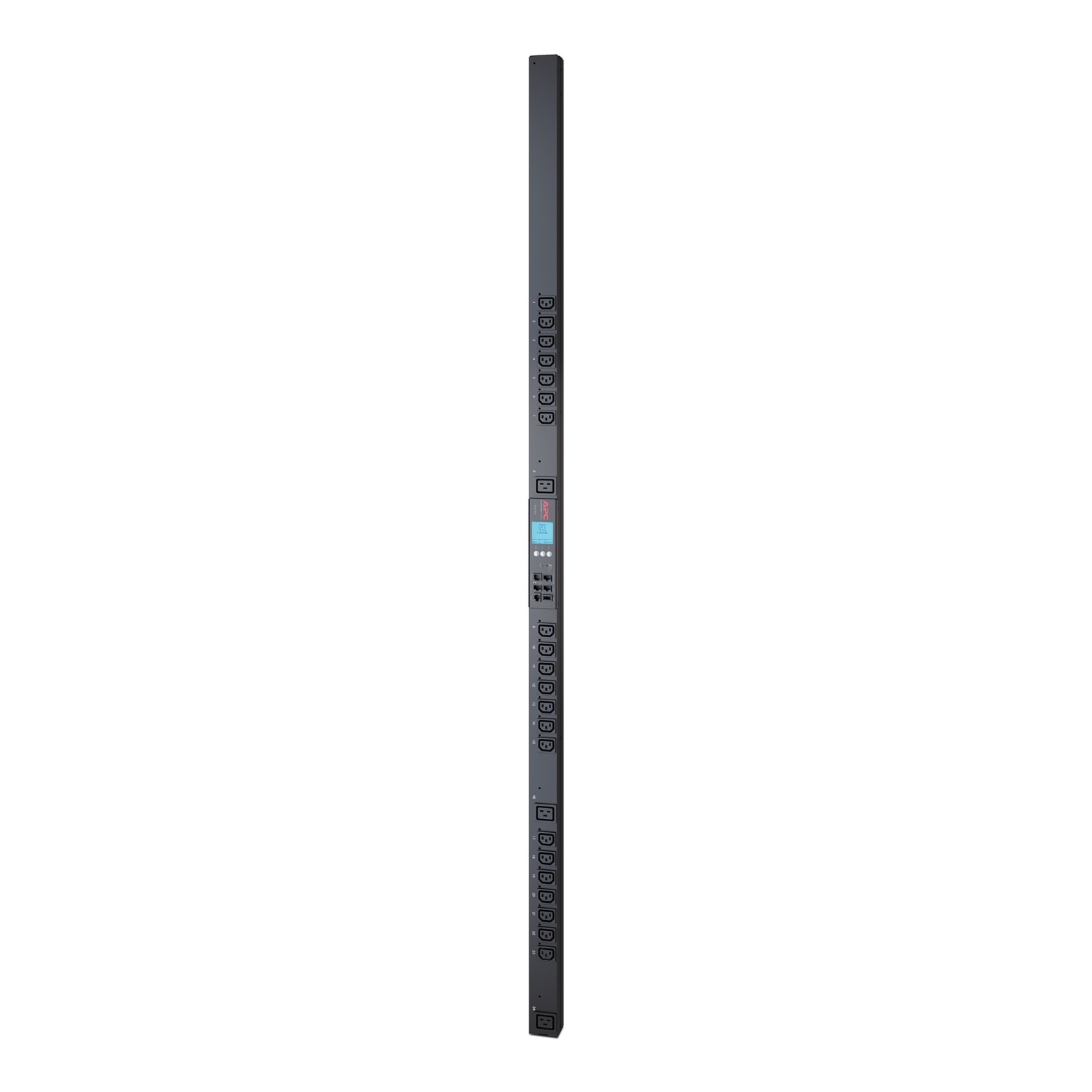 Rack PDU 2G Switched Plus ZeroU 16A 100V 200V (21) C13 ＆ (3) C19 アウトレット毎に電力、電流値をリアルタイムで確認できる製品です。入力ケーブルの種類により　100V/ 200V...