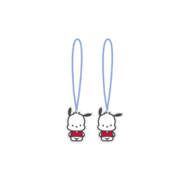 サンリオからジッパータブが登場☆ ファスナーに付けたり、目印になるよ♪ ●サイズ：H27×W20mm ●素材：PVC