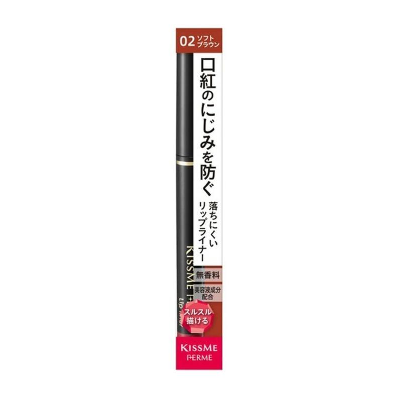 (商品説明) ・縦じわによる口紅のにじみを防ぎ、くっきり美しい輪郭をキープ。 ・使いやすいくり出しタイプで、なめらかな描き心地。 ・美容液成分配合で、唇の荒れ・乾燥を防ぐ。 ・キスミー フェルムシリーズの口紅にぴったり合うカラー展開。 ・キ...