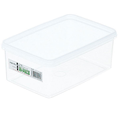 【CC】キッチン>保存・密閉容器>プラスチック製保存・密閉容器保存容器・シール容器メーカーエンテック商品外寸(mm)196×133×高さ55その他【容量】1470ml、【耐熱温度】本体：-20〜120度、フタ：-30〜70度◆顔料を使わず無...