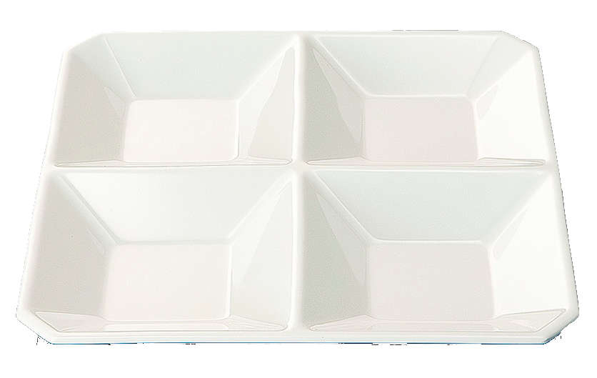 ■サイズ(mm)：234×234×30h■容量：-■材質:メラミン樹脂