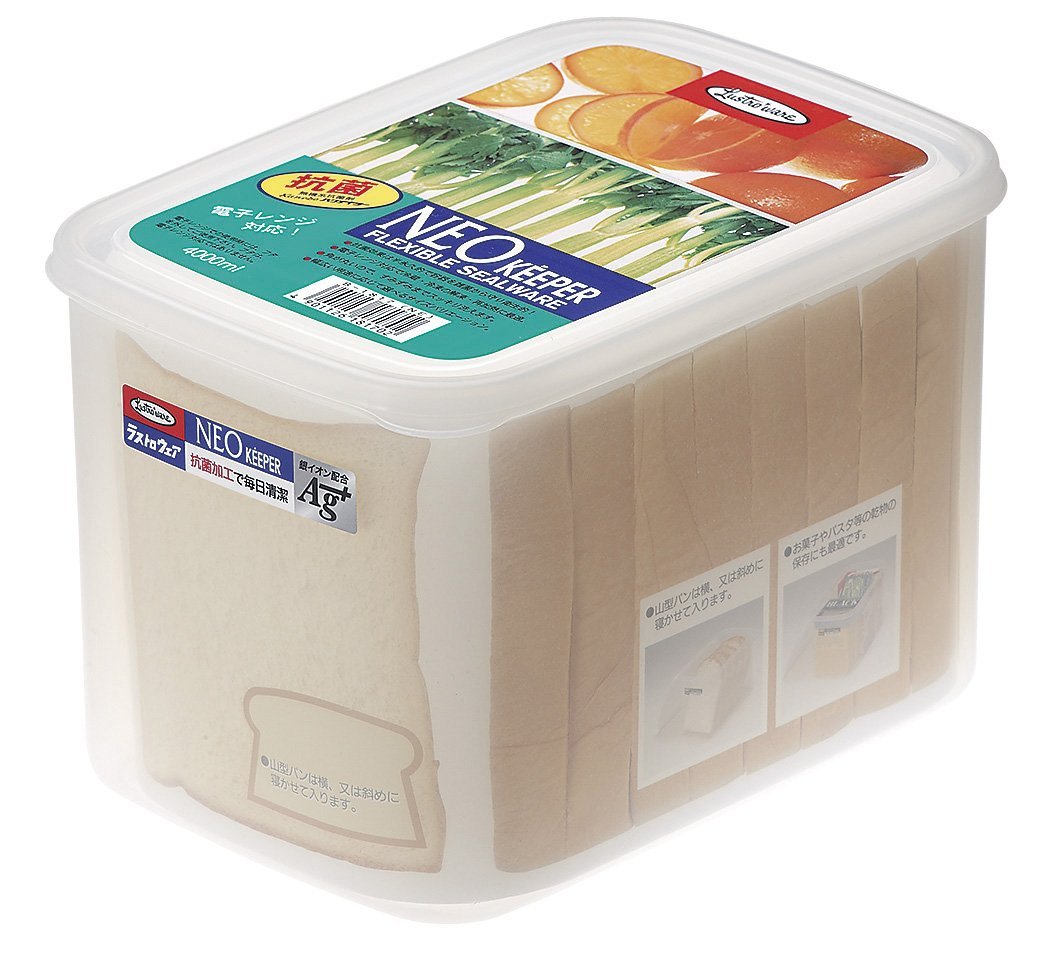 ■サイズ：158×220×145mm■容量：4.0L■材質：本体（ポリプロピレン）、フタ（ポリエチレン）■その他：・本体は電子レンジ使用可能（フタは取り外して下さい）・銀イオンで抗菌仕様