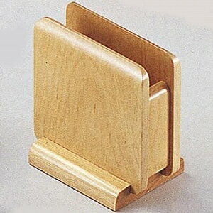 卓上小物　ナフキン立て　ナフキンたてメーカーマイン商品外寸(mm)縦75×横110×高さ120材質・原材料木