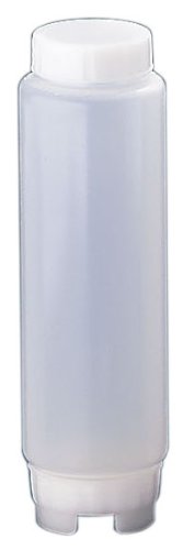 ・吐出口が下向きになるのでケチャップなどが常に出しやすい状態になっていますサイズ：外径×高さ(mm)62×215材質：本体/ポリエチレン バルブ/シリコン容量：473cc