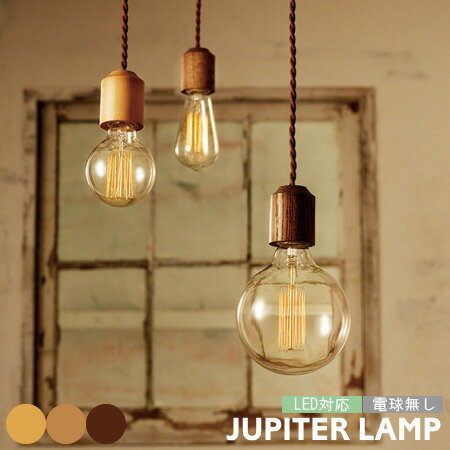 JUPITER LAMP ジュピターペンダントランプ（電球別売り） AW0416 シンプルなウッドのソケットに電球を合わせるだけのジュピターランプ。 究極にミニマルでベーシックなデザインが魅力です。 SIZE ソケット：幅50×奥行50×高...