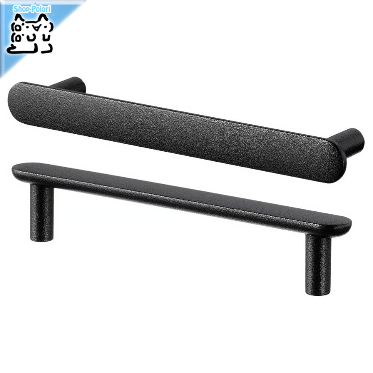 【 IKEA - イケア -】NYDALA -ニーダーラ- 取っ手 ブラック 154 mm 2 ピース 指をさっと掛けられる、滑らかな手ざわりの取っ手！ ■商品詳細■ ブランド IKEA 素材 アルミニウム, 粉体塗装 商品の大きさ 長さ:...