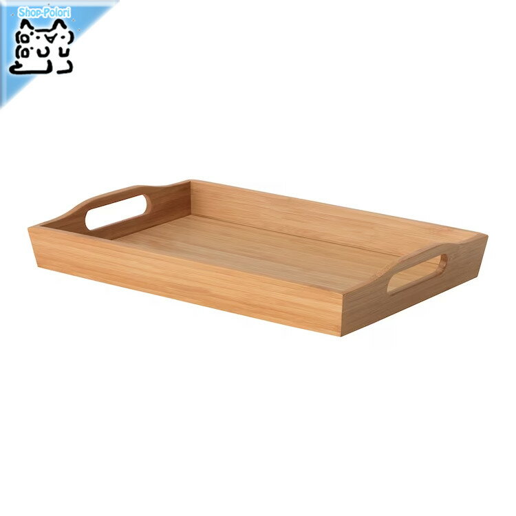 【 IKEA - イケア -】FRUKTSKAL -フルクトスカル- トレイ 竹 35x23 cm 丈夫でお手入れが簡単な天然の竹を使用しています♪ ■商品詳細■ ブランド IKEA 素材 基本素材: 竹, 透明ニトロセルロースラッカー 下...
