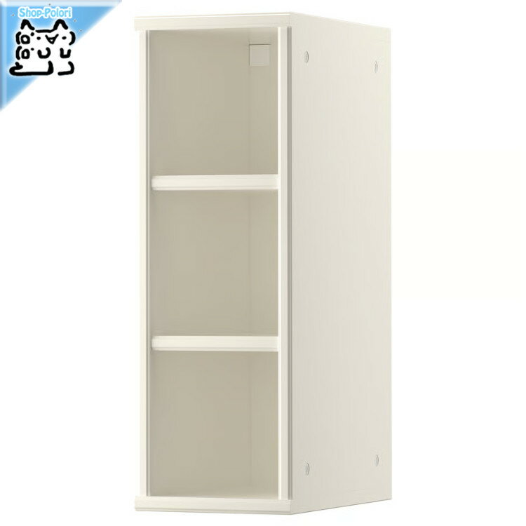 【 IKEA - イケア -】TORNVIKEN -トルンヴィーケン- オープンキャビネット オフホワイト 20x37x60 cm さまざまなシェルフをコーディネートすれば、みんなで料理が楽しめる素朴な雰囲気のキッチンがつくれます♪ ■商品...