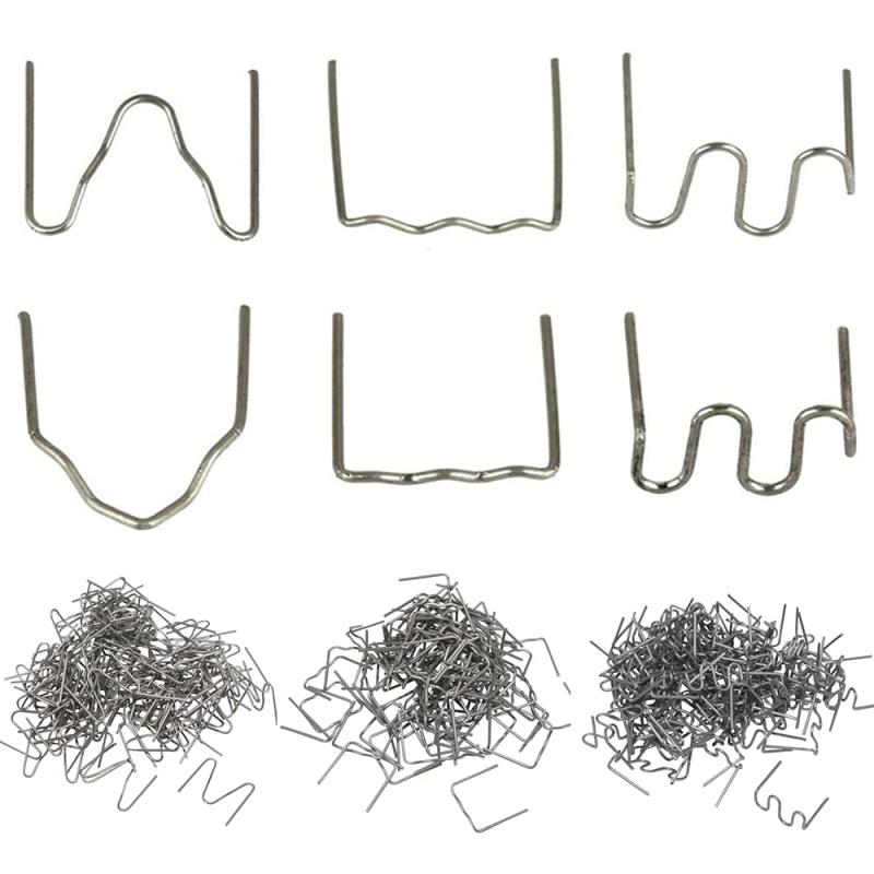 LIKENNY 電熱ピン プラスチックリペアキット 溶着ピン ステンレス鋼製 溶着ピン 用 リペア キット 車バンパー修理キット 補強 電熱ピン 内側コーナー プラスチック溶接機 溶接ステープル ヒ【商品詳細】溶接ステープルは、0.8 / ...