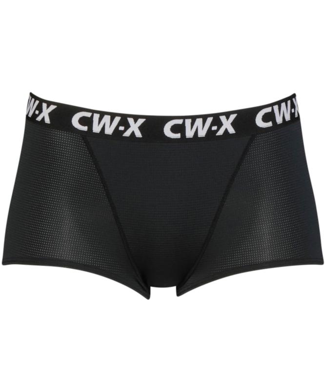 CW-X(シーダブリューエックス/ワコール) レディース スポーツショーツ吸汗速乾性(本体) 抗菌防臭性(本体) ボーイレングス はきこみ丈ふつう HSY310レディース後マチ：アウターにひびきにくい、フラットなマチ接ぎ。　・吸汗速乾性（本...