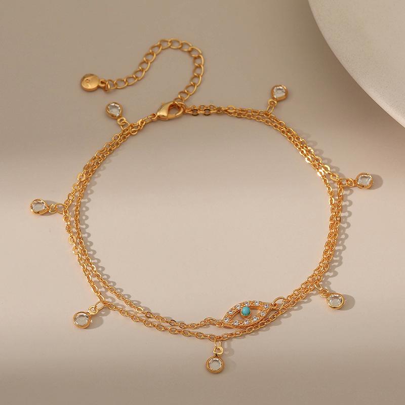 ・カテゴリ: 脚飾・スタイル: 女式・形状: 几何型・素材: 18K・装飾: 人工宝石/半宝石