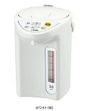 在庫あり。在庫1台限りです。【特長】安心・安全が備わった「省スチーム設計」を搭載！マイコン電動タイプ。■節電タイマーで電気代お得■98℃・90℃・70℃の3段階で保温温度が選べる■蒸気量約1/3カットの省スチーム沸とう【仕様】●容量　3.0...