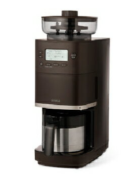 取寄せ商品。（お届けまで1週間ほどお時間がかかります。）★お取り寄せ商品★　商品手配後、約2週間ほどお時間かかります。【特長】●手間なく挽きたての香り高いコーヒーが楽しめる、ミル内蔵『全自動』コーヒーメーカー。●香味や風味を損なう摩擦熱が少...