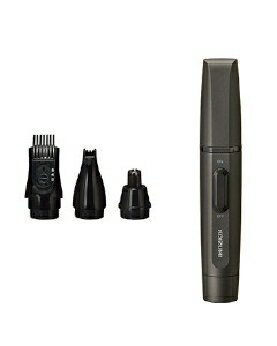 取寄せ商品。（お届けまで1週間ほどお時間がかかります。）【特長】ヒゲ・鼻、快適フェイスケア。3つのアタッチメントで豊富なケア。●3つのアタッチメントで豊富なケア　　鼻毛カッター(回転式カッター)　　鼻毛カッター(往復式カッター)　　ヒゲトリ...