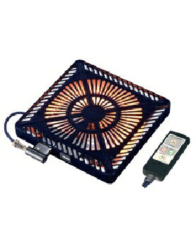取寄せ商品。（お届けまで1週間ほどお時間がかかります。）★お取り寄せ商品★【特長】●ファン付き薄型●温度調整：手元電子コントロール式（連続電力自動制御）●電源コード：丸打ちコードタイプ3m　ICリモコン付　KEC43B●オレンジヒートの特長...