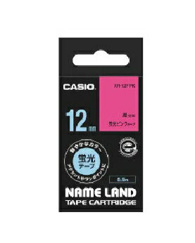 取寄せ商品。（お届けまで1週間ほどお時間がかかります。）お取寄せ商品【仕様】●テープ色　蛍光ピンク●文字色　黒●テープ幅（mm）　12●テープ長さ（m）　5.5