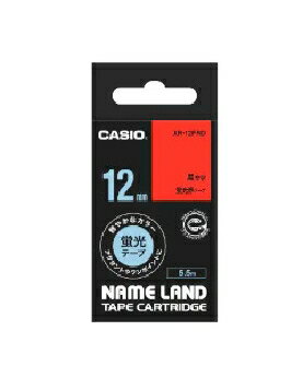 取寄せ商品。（お届けまで1週間ほどお時間がかかります。）お取寄せ商品【仕様】●テープ色　蛍光赤●文字色　黒●テープ幅（mm）　12●テープ長さ（m）　5.5