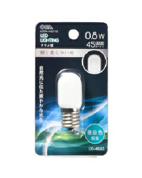 取寄せ商品。（お届けまで1週間ほどお時間がかかります。）★お取り寄せ商品★【特長】●LED電球 ナツメ球形 装飾用●自然光に似た爽やかな光色●切れにくく長寿命●消費電力が少なく、電気代が安い●一般電球と比べ発熱が少ない●昼白色相当●口金はE...
