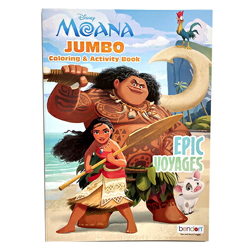 アメリカからの輸入品。 モアナと伝説の海のぬりえです。 ぬりえ以外にも迷路、クイズなどのアクテビティ付き。 切り取り線付きで、1枚ずつ切り離してご利用できます。 すべて英語で書かれているのでお子さまの英語のお勉強にもピッタリです。 ■サイズ...