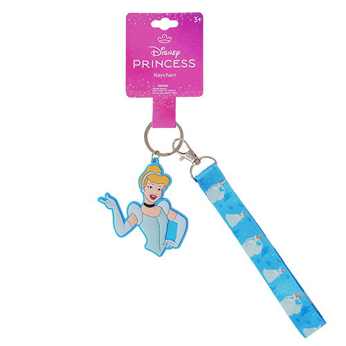 ディズニープリンセスのラバーキーチェーンは、アメリカからの輸入品で、シンデレラの優雅な姿がとってもキュート！ ランヤード付きなので、バッグや鍵に簡単に取り付けられます。 輸入品ならではの特別感もあり、プレゼントにもぴったりです。 ファッショ...